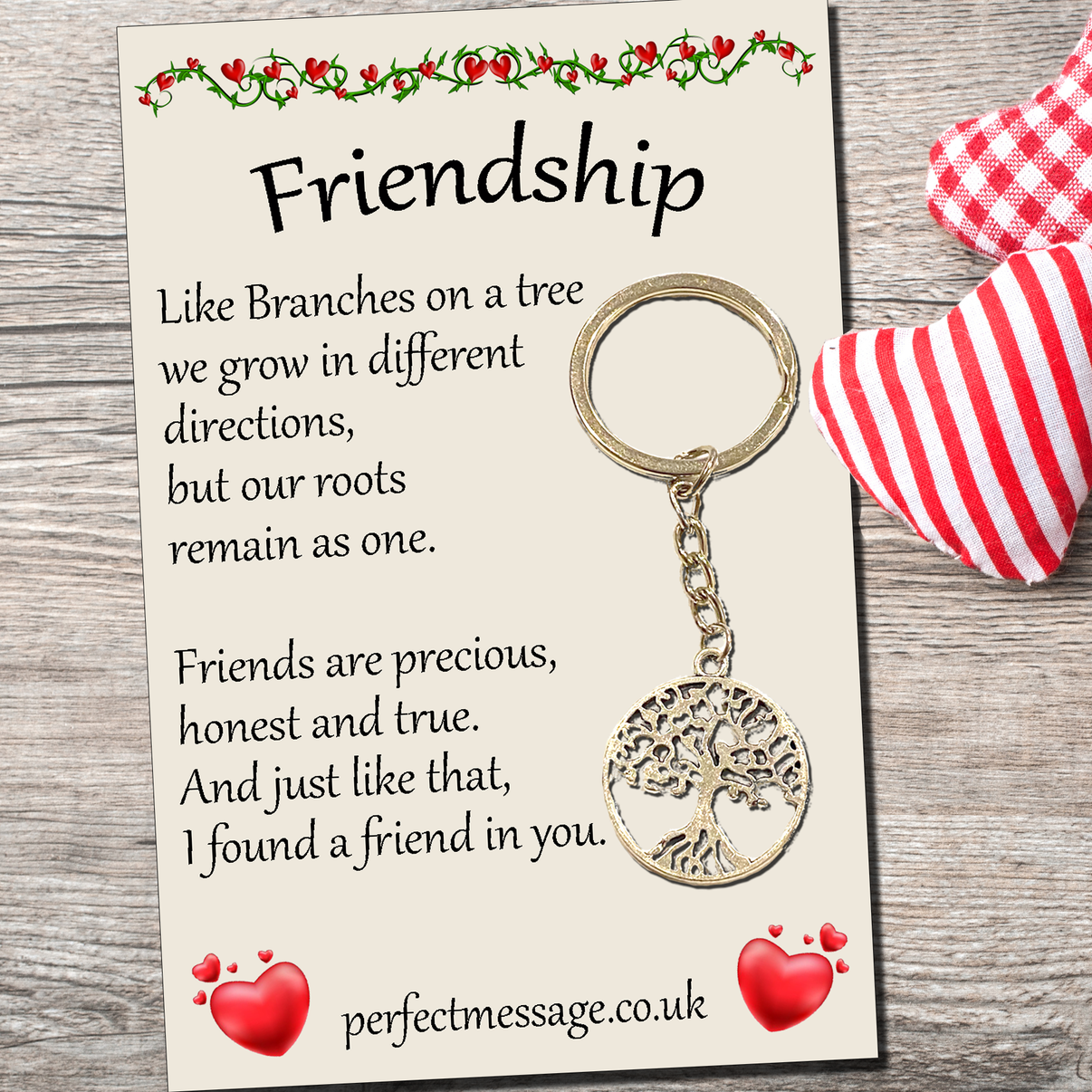 Friendship Tree Of Life Inspirational Gift – Perfect Message